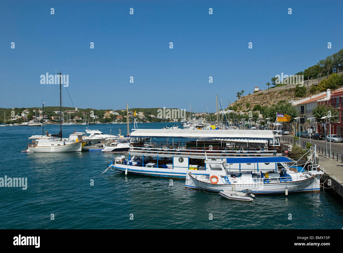 Mao menorca harbour hi-res stock photography and images - Alamy