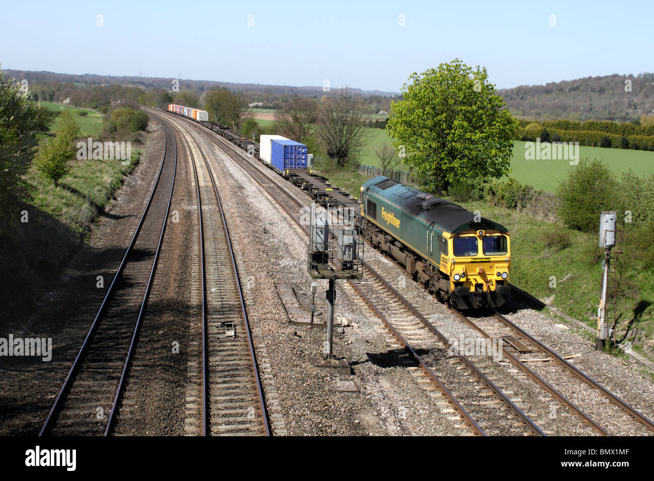 Class 66 freight hi-res stock photography and images - Alamy