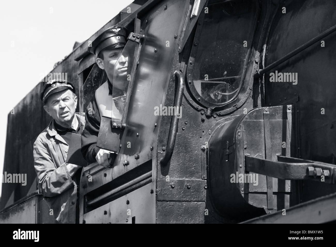 Steam locomotive engineer and fireman hi-res stock photography and ...