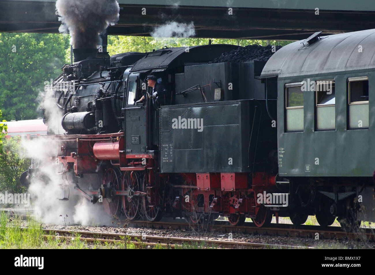 Historic german steam train locomotive hi-res stock photography and ...
