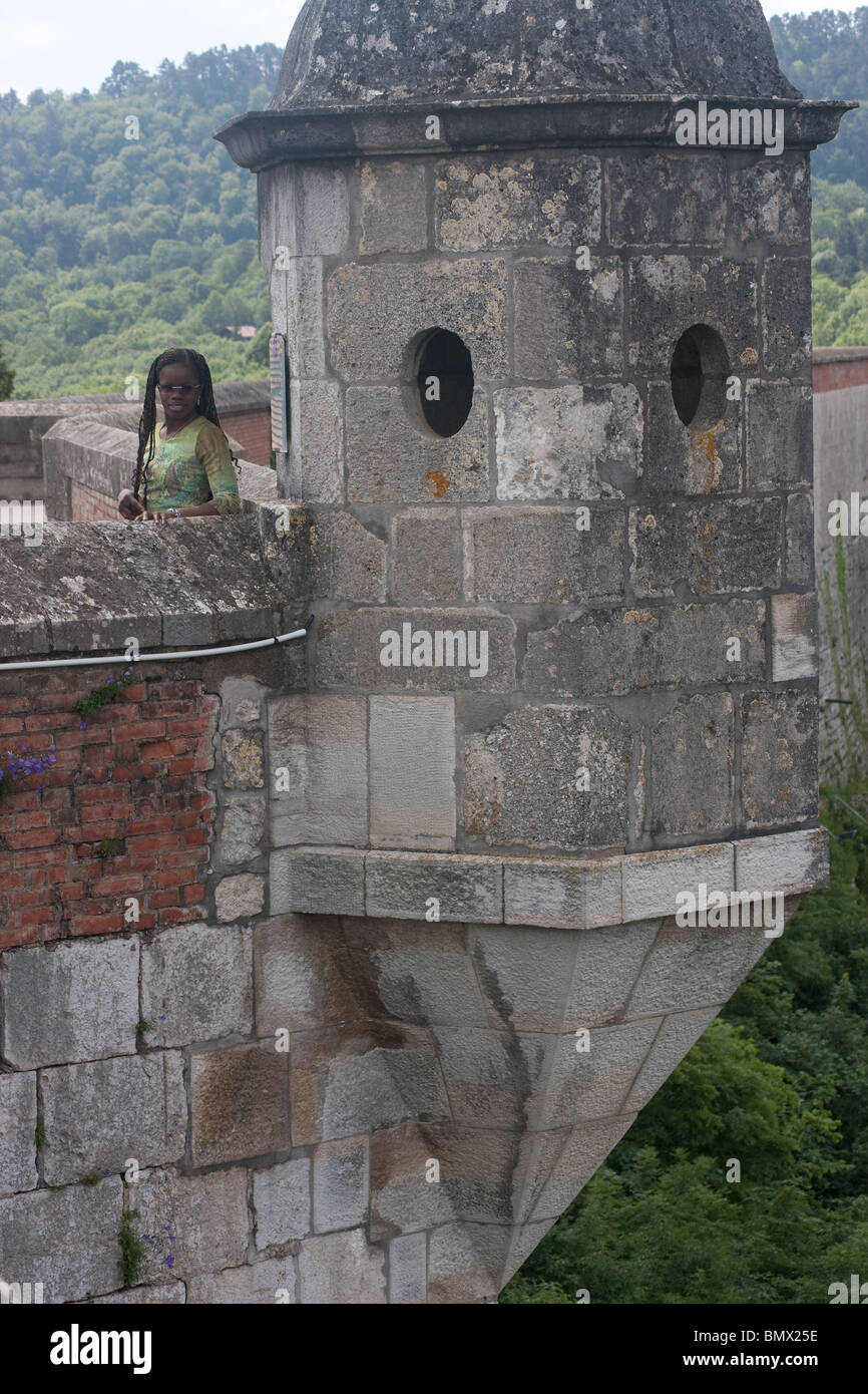 castle citadel chateau butress stone fortress old Stock Photo - Alamy
