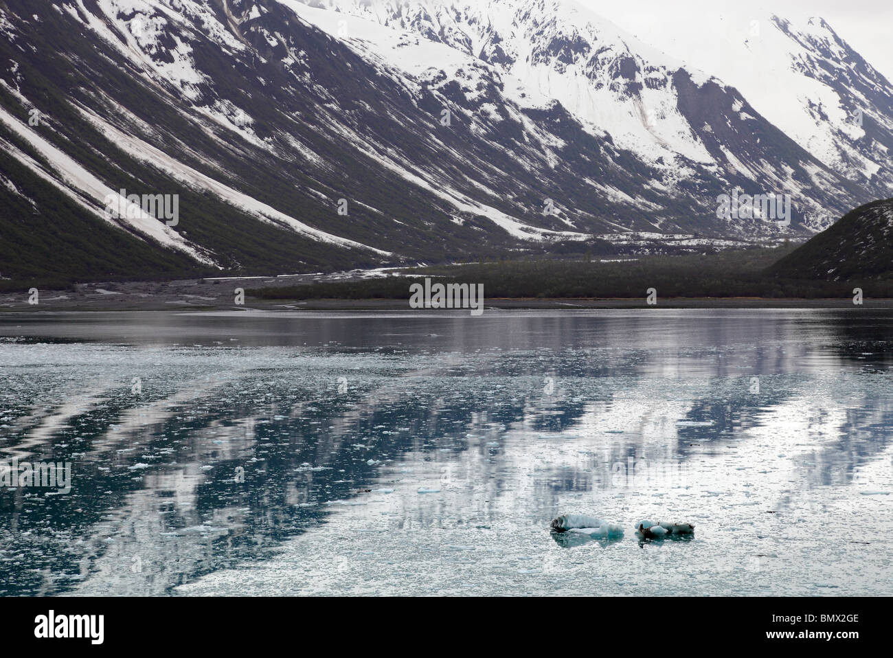 Magnificent desolation off hubbard glacier hi-res stock photography and ...
