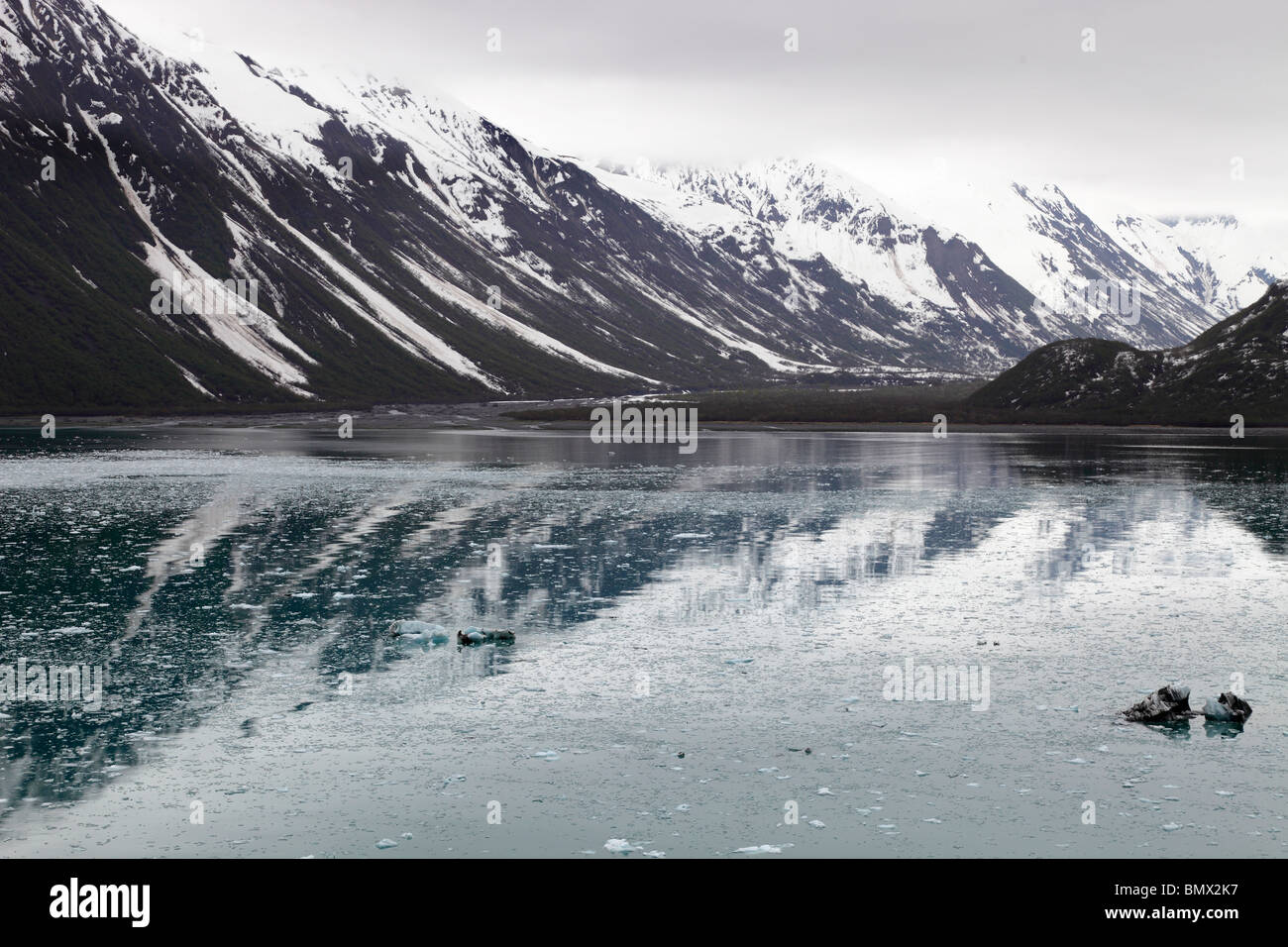 Magnificent desolation off the Hubbard Glacier, Alaska 4 Stock Photo ...
