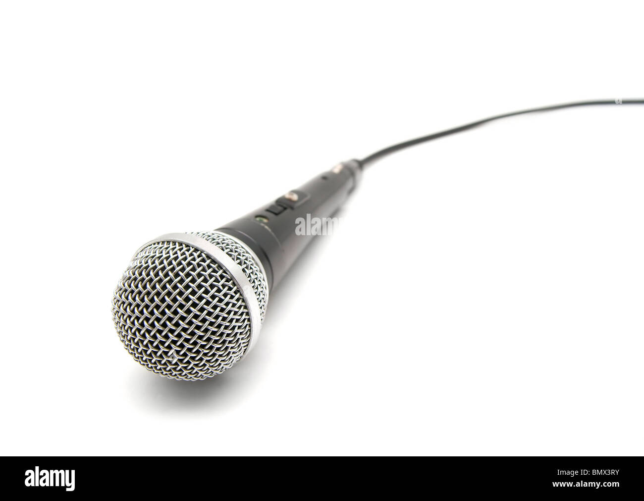 Microphone audio music sound Cut Out Stock Images & Pictures - Alamy