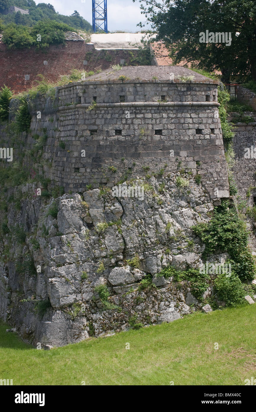 castle citadel chateau butress stone fortress old Stock Photo - Alamy