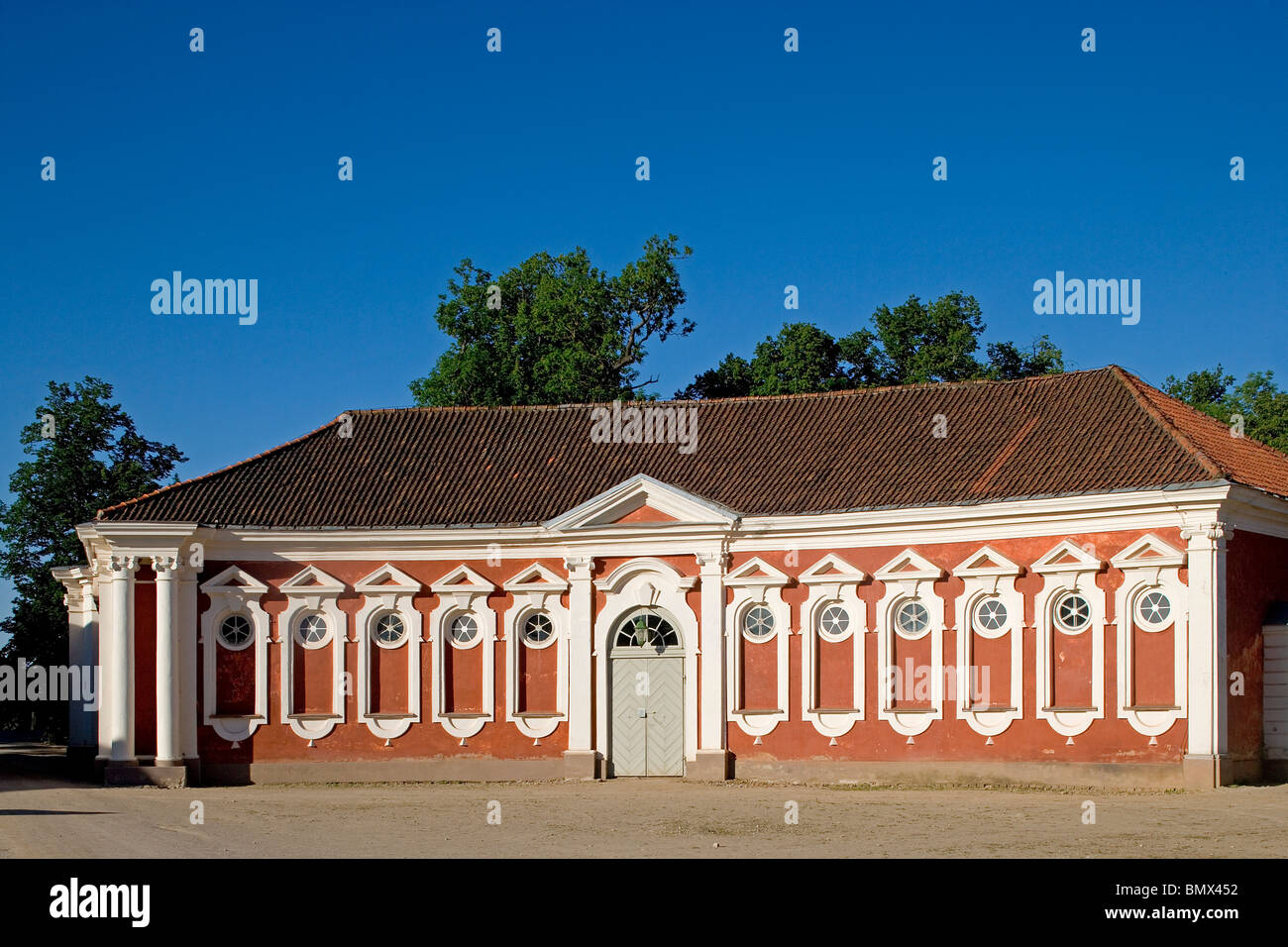 Latvia,Zemgale,Rundale Palace by Bartolomeo Rastrelli Stock Photo - Alamy