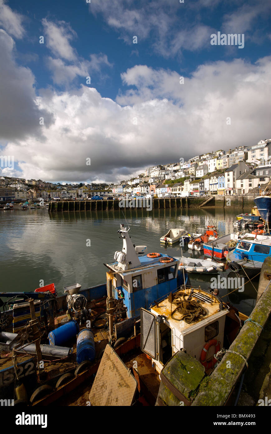 Brixham Devon UK Harbor Harbour Stock Photo - Alamy
