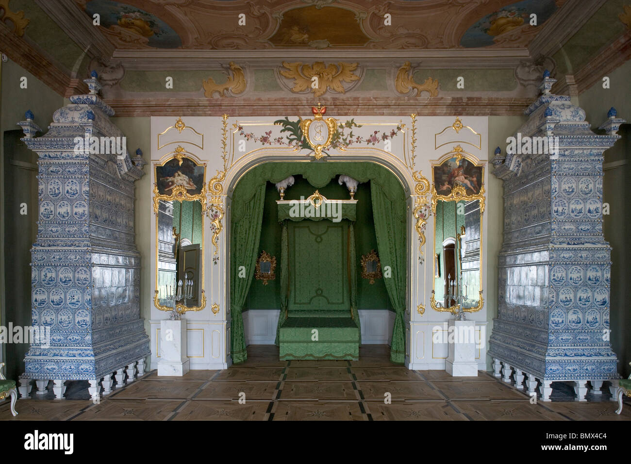 Latvia,Zemgale,Rundale Palace by Bartolomeo Rastrelli Stock Photo - Alamy