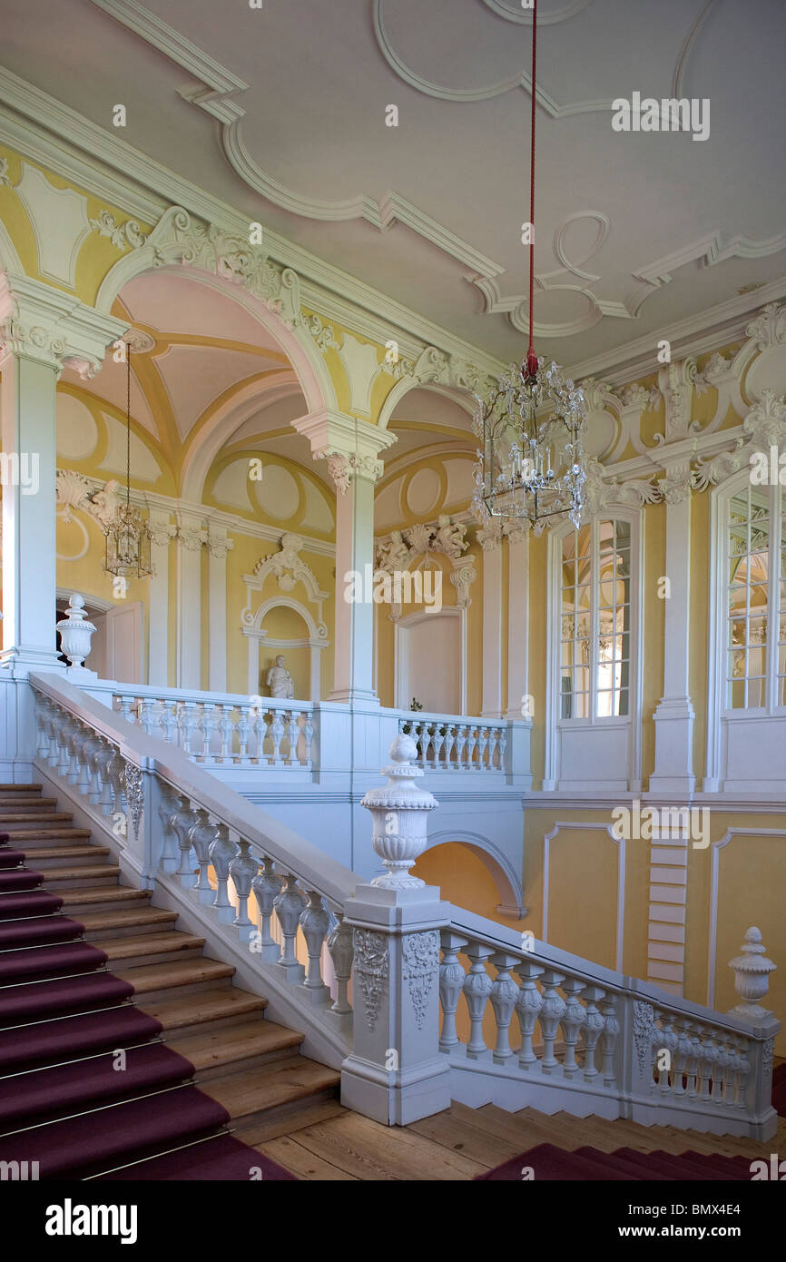 Latvia,Zemgale,Rundale Palace by Bartolomeo Rastrelli Stock Photo - Alamy