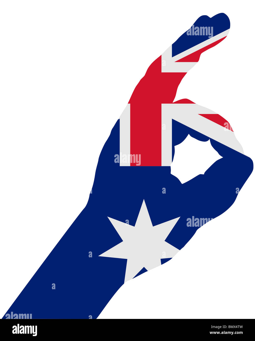 Australian hand signals Stock Photo - Alamy