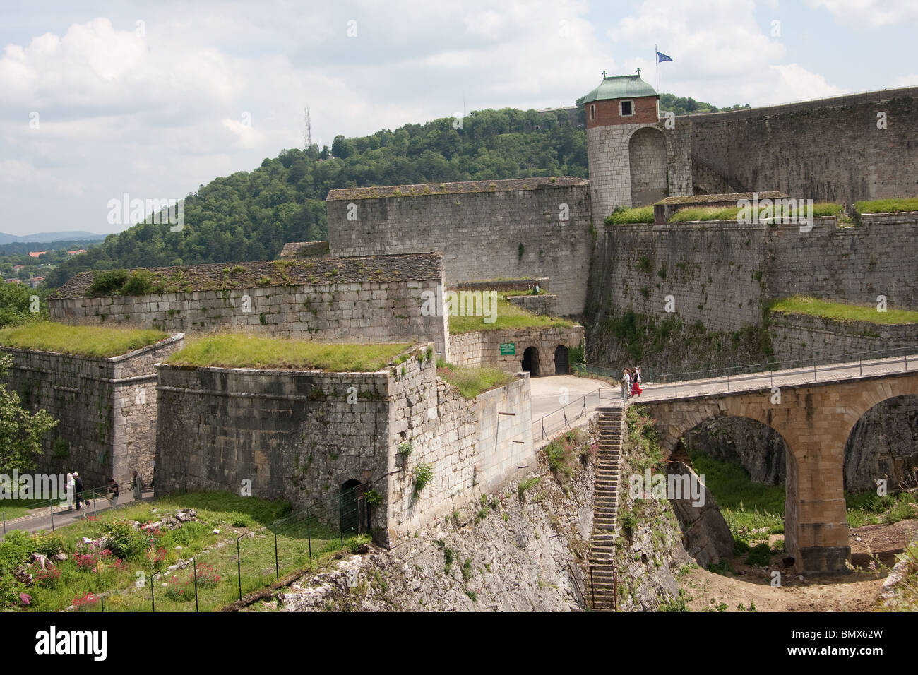 ancien regime fortifications stone citadel ruins Stock Photo - Alamy