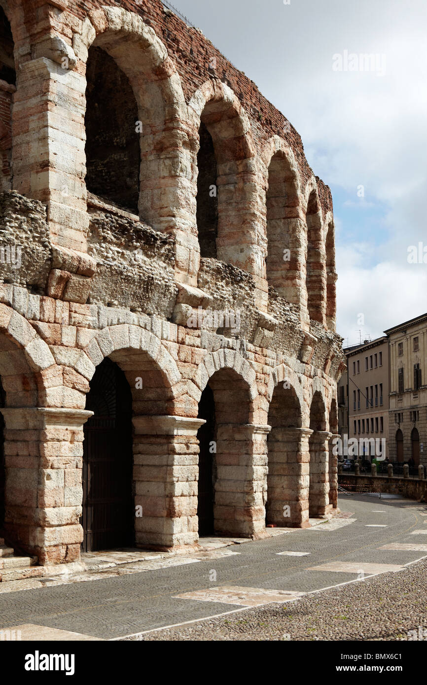 Verona Arena (Arena di Verona) Roman amphitheatre Verona, Italy Stock ...