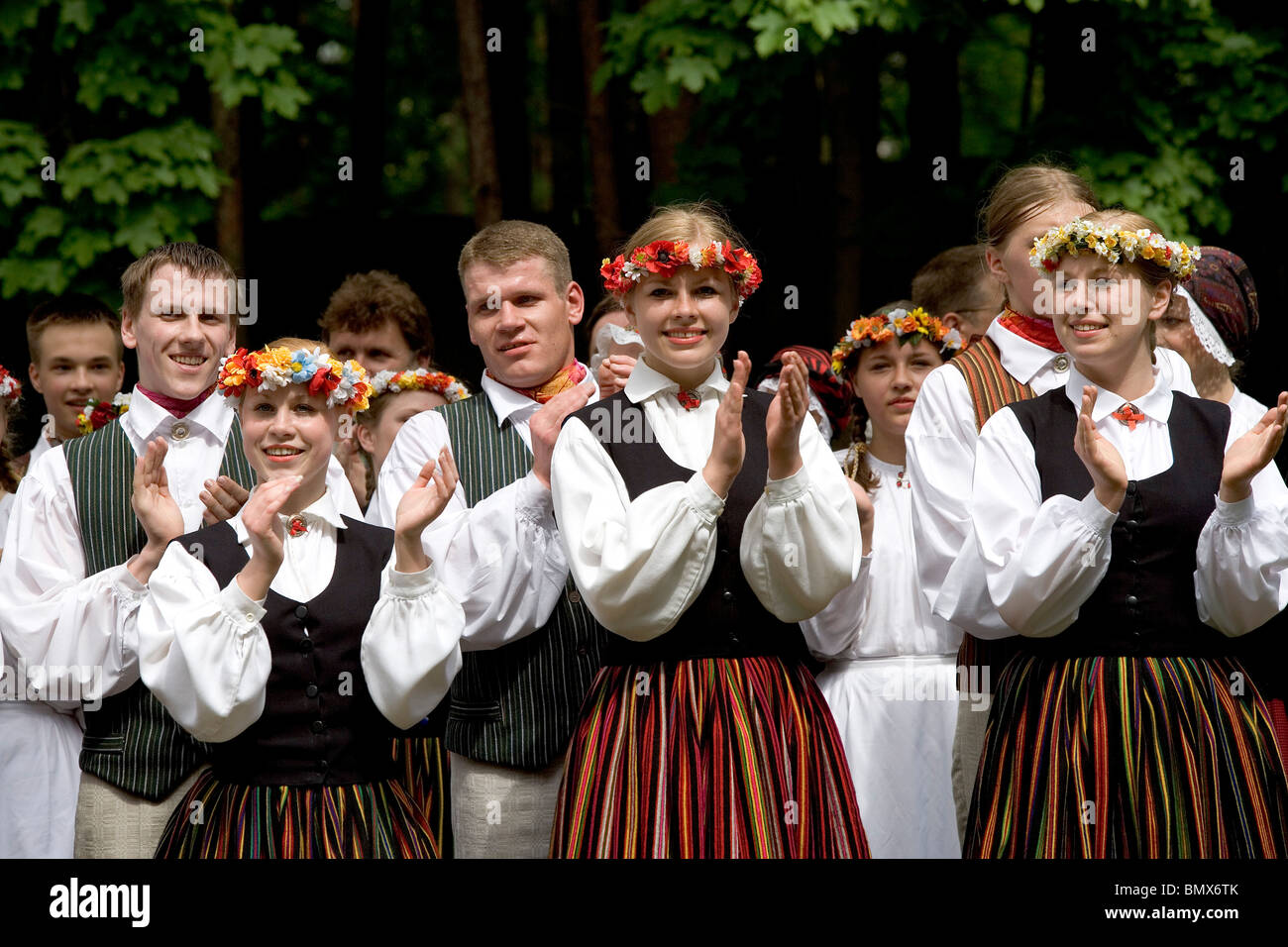 Latvia,Latvian folklore,Traditional costumes,dance,dancing,sing,singing ...