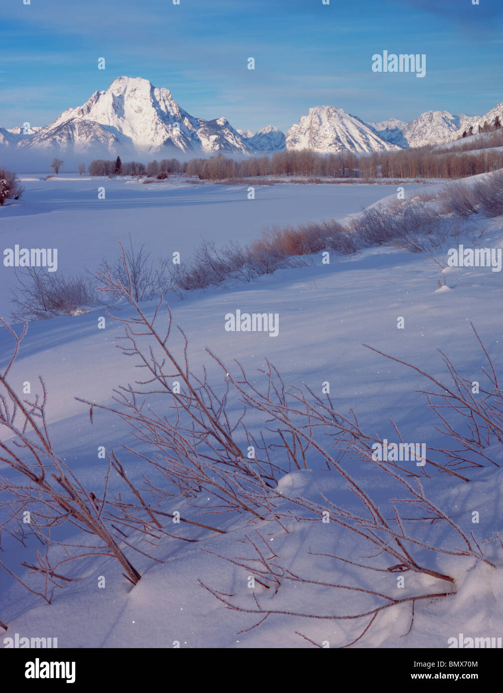 Mt moran and winter hi-res stock photography and images - Alamy