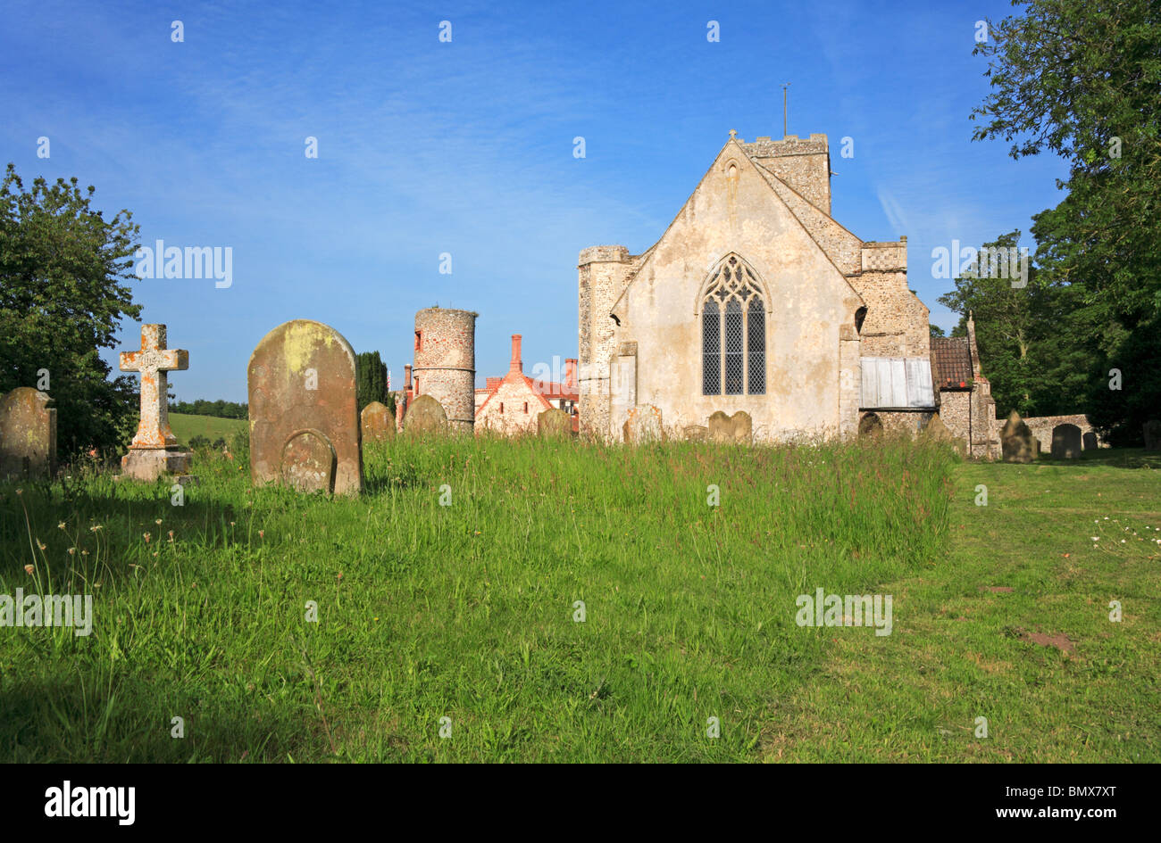 The Church of Saint John the Baptist at Stiffkey, Norfolk, United ...