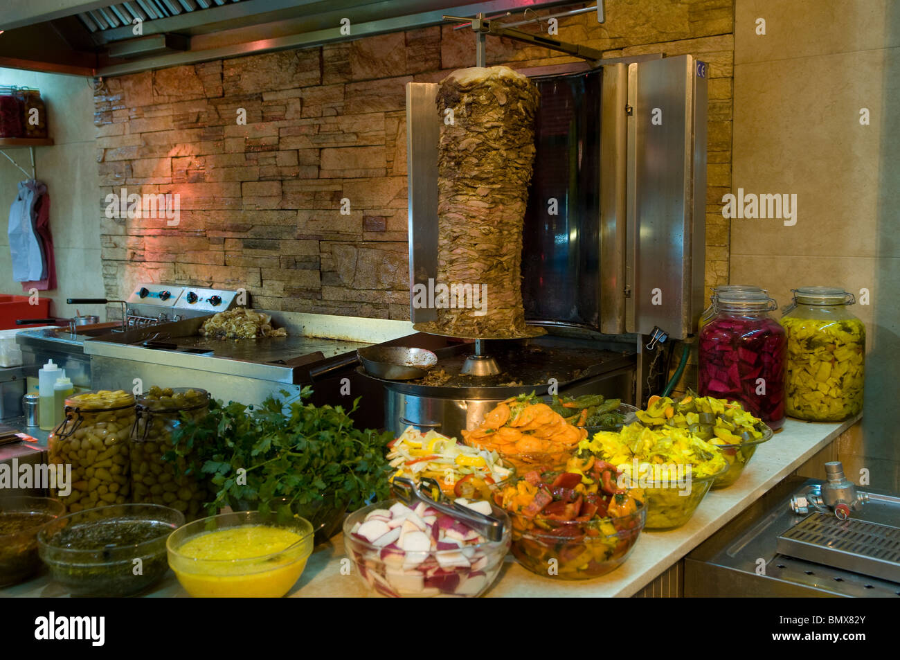 Shawarma jerusalem hi-res stock photography and images - Alamy