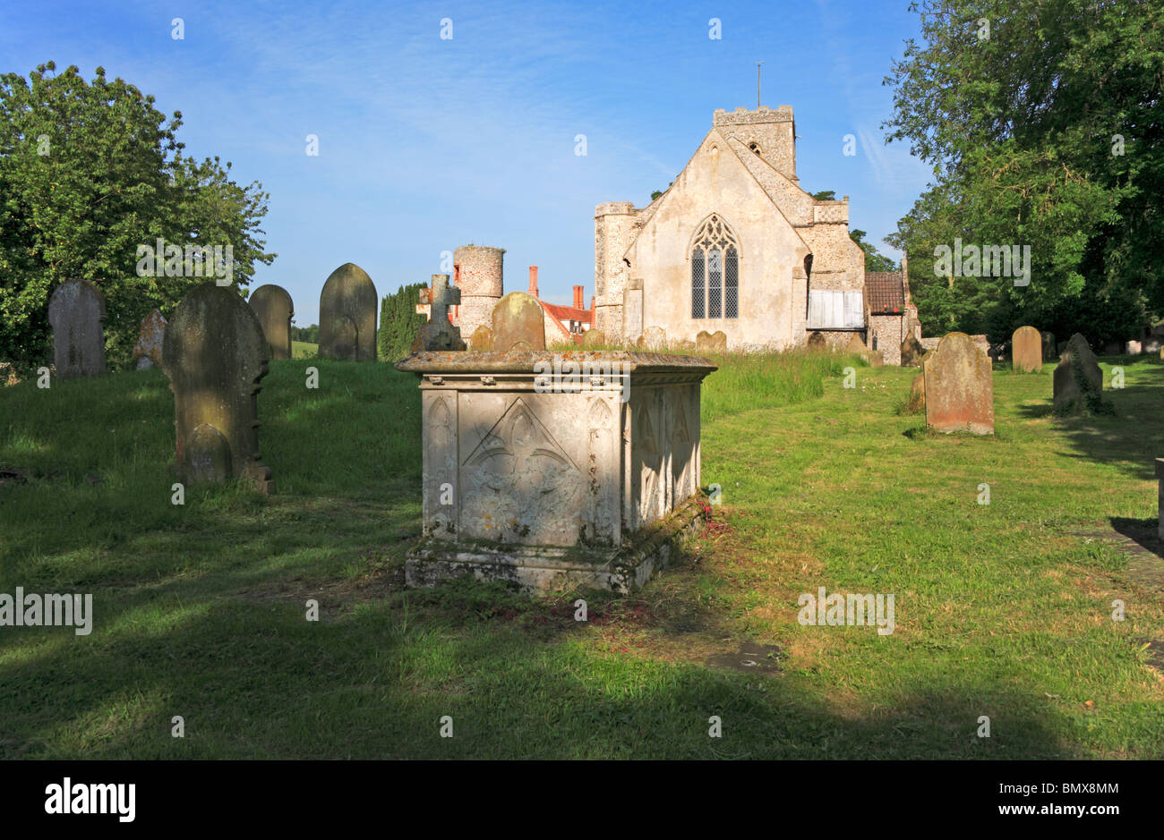 The Church of Saint John the Baptist at Stiffkey, Norfolk, United ...