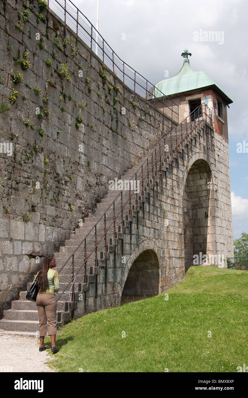 ancien regime fortifications stone citadel ruins Stock Photo - Alamy