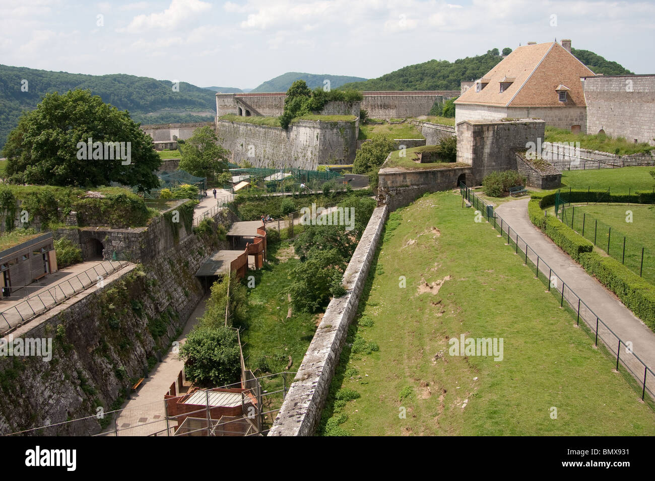 ancien regime fortifications stone citadel ruins Stock Photo - Alamy