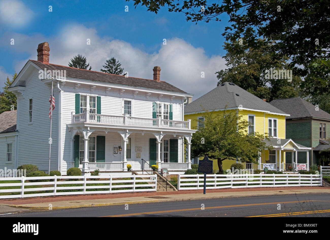 James whitcomb riley museum hi-res stock photography and images - Alamy