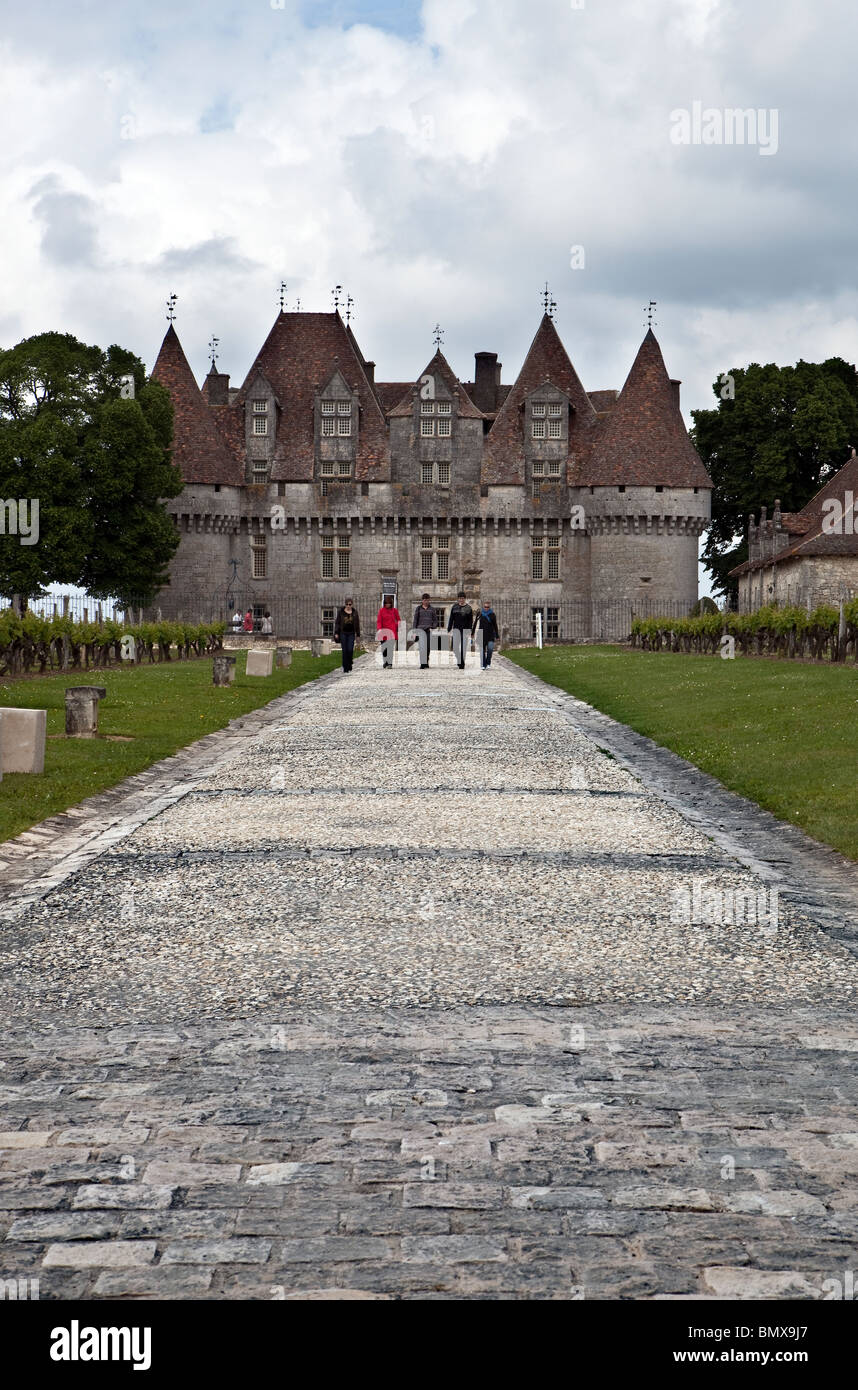 Château de Monbazillac Stock Photo - Alamy
