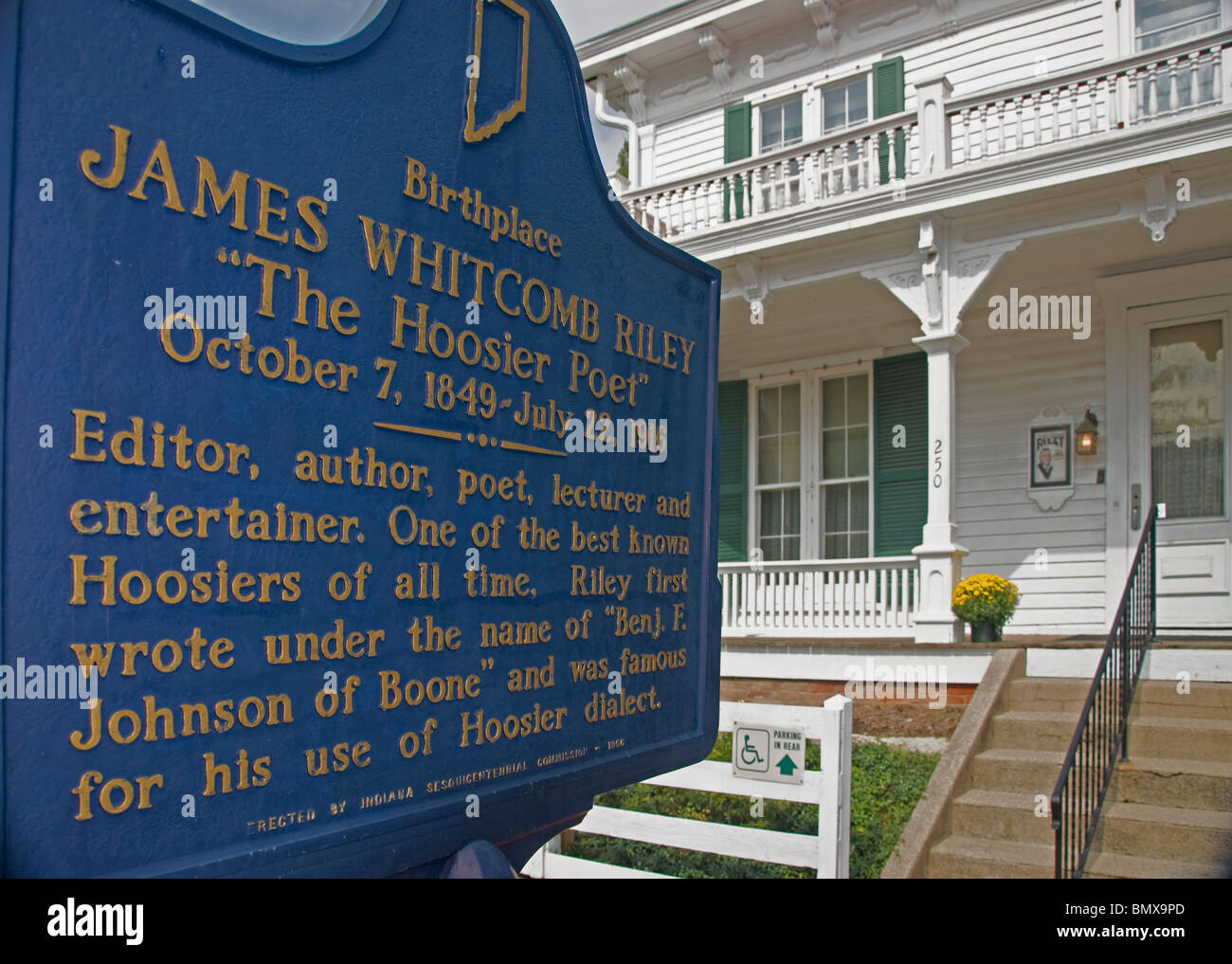 James whitcomb riley museum home hi-res stock photography and images ...