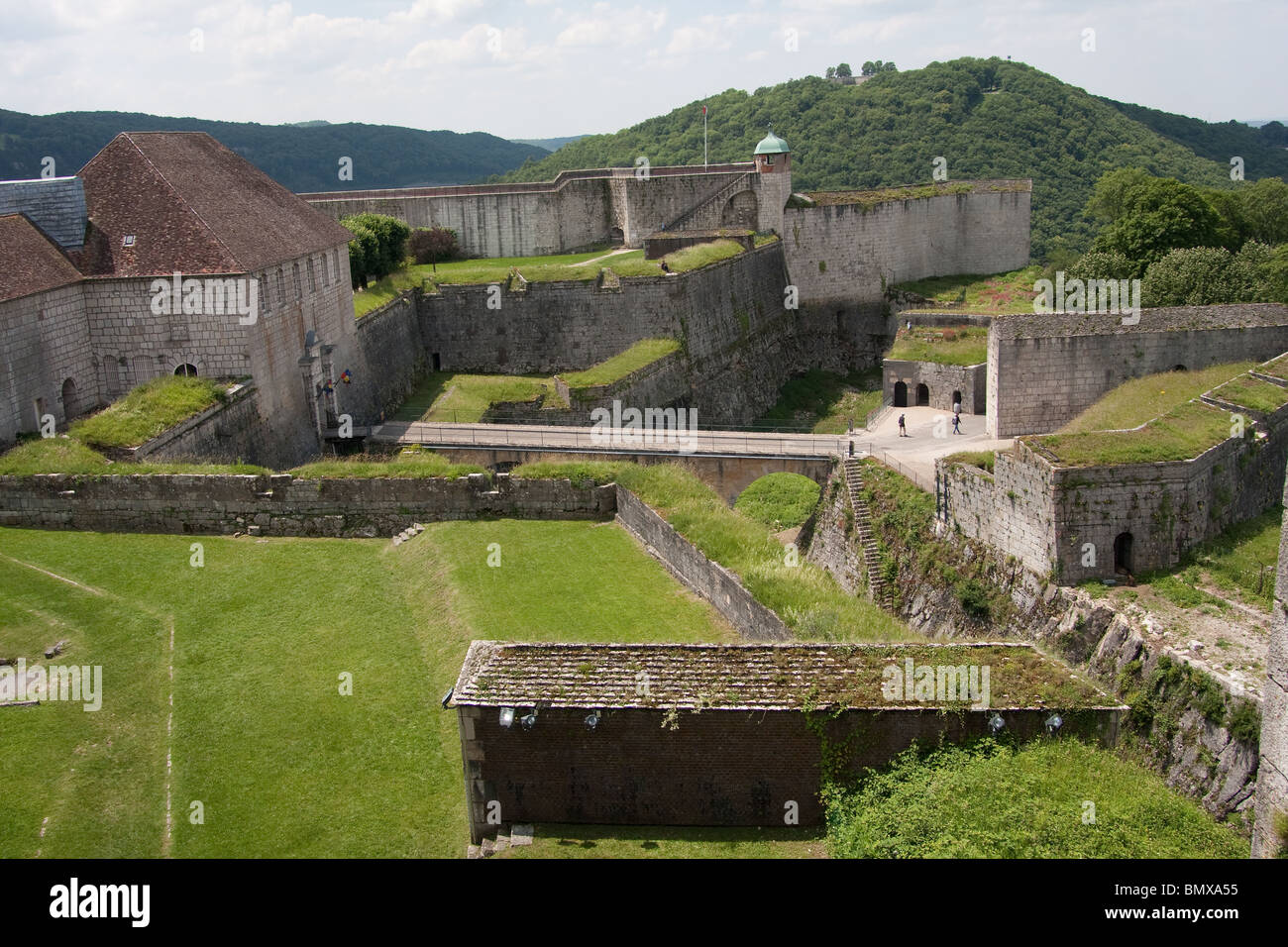 ancien regime fortifications stone citadel ruins Stock Photo - Alamy
