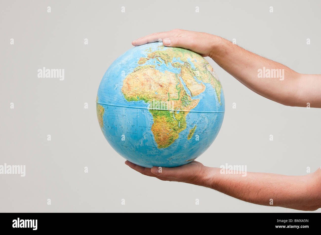 the world in the hands Stock Photo - Alamy