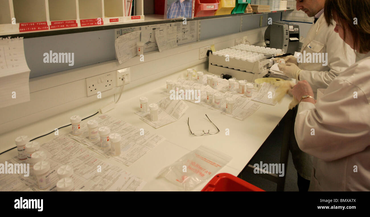 cevical screening service at northwick park middx Stock Photo - Alamy