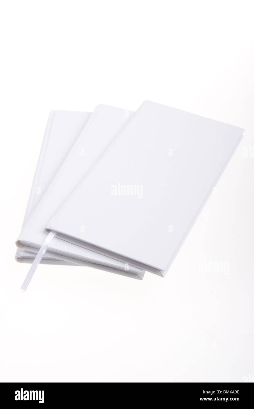 Stack of diaries Stock Photo - Alamy