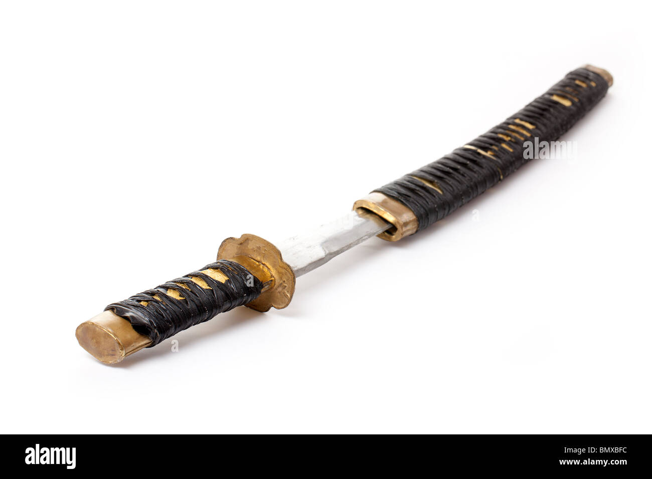 samurai sword on white background Stock Photo - Alamy