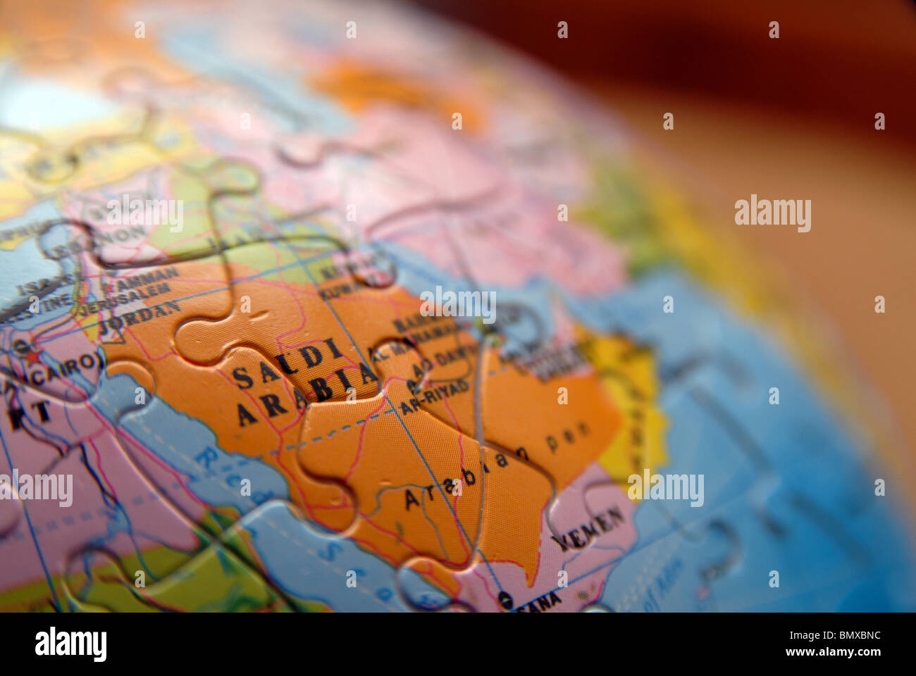 Saudi map hi-res stock photography and images - Alamy