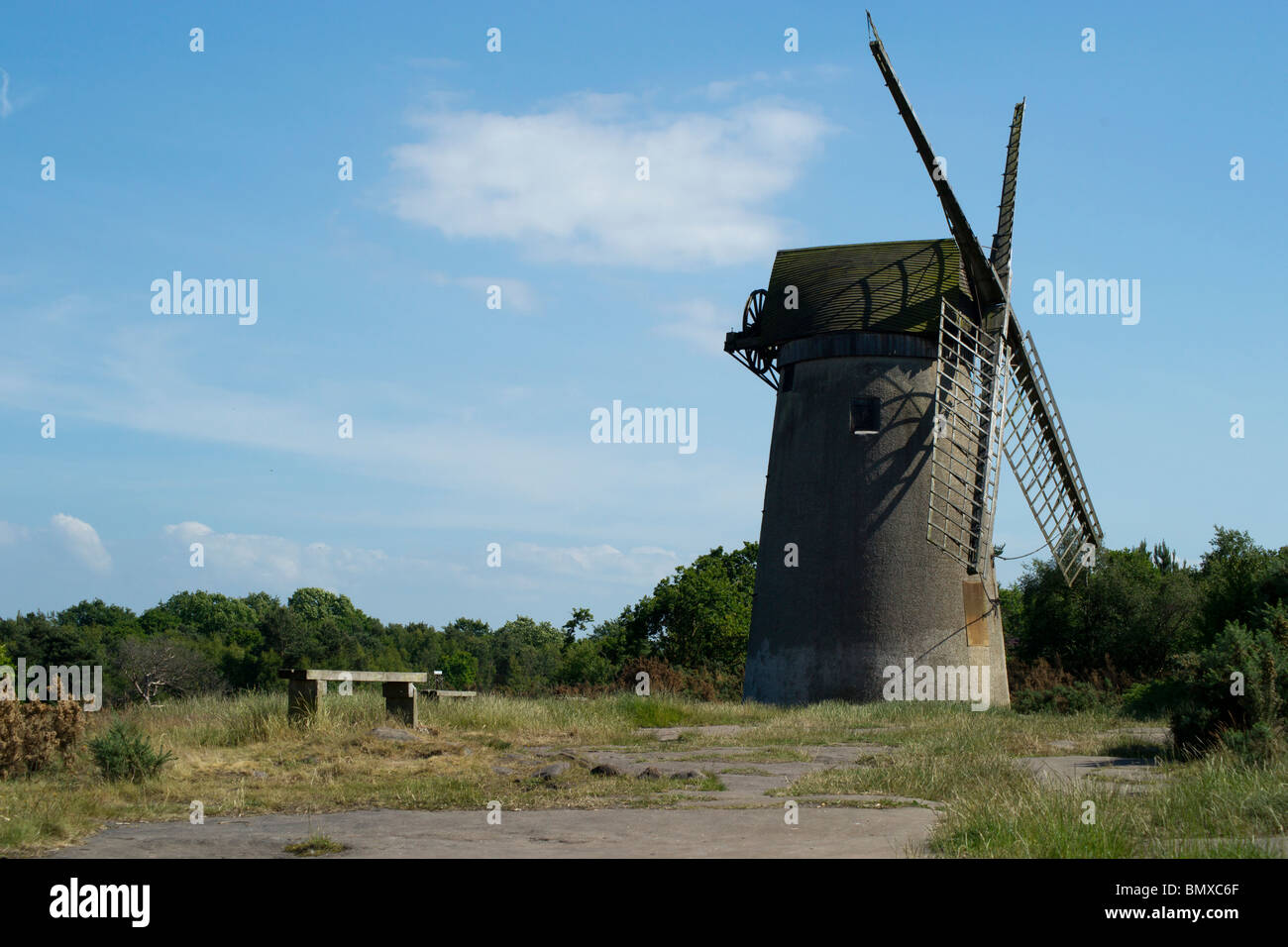Bidston Hill windmill Stock Photo - Alamy