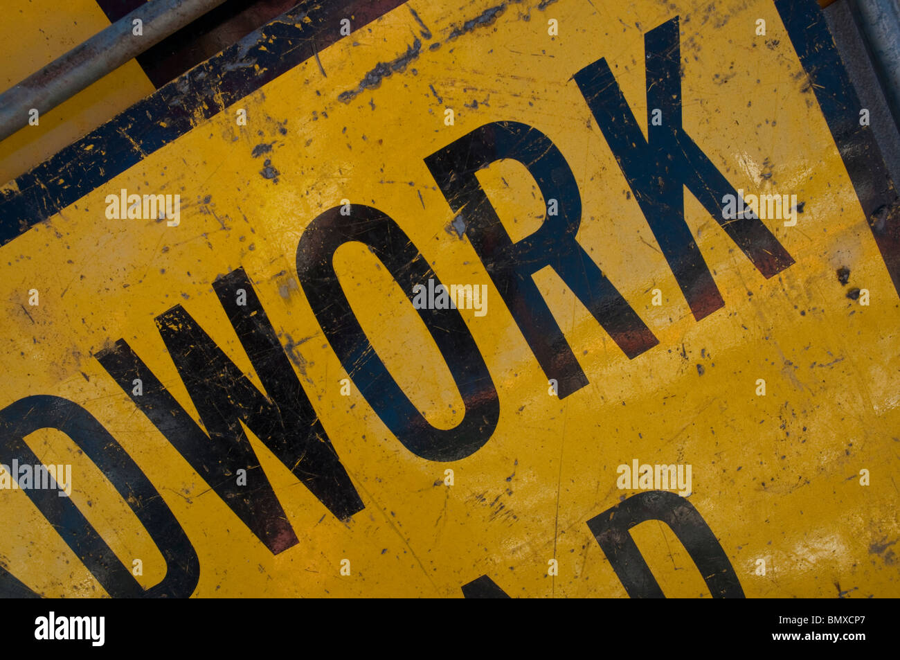 Work signs hi-res stock photography and images - Alamy