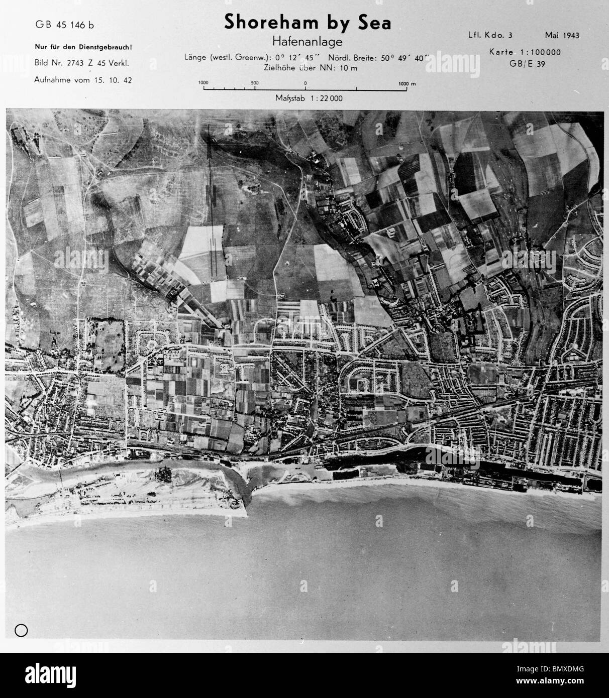 Shoreham by sea railway bridge Black and White Stock Photos & Images ...