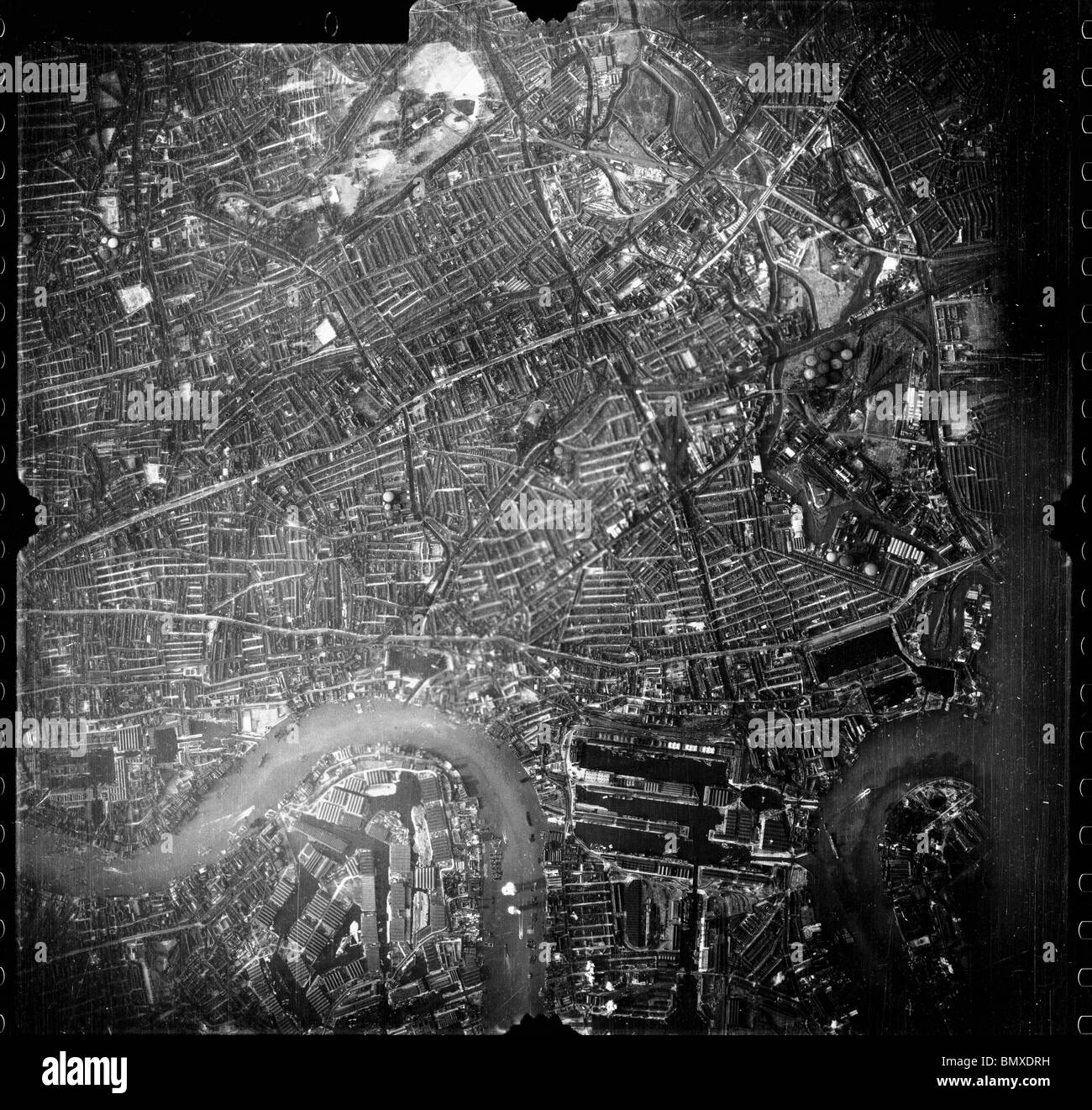 London Blitz Luftwaffe Bombing Raid Stock Photo - Alamy