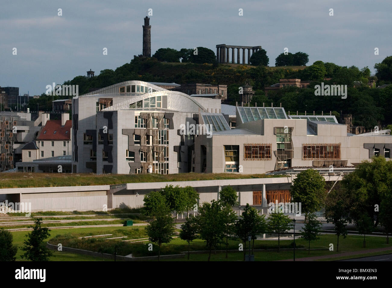 Scottish Parliament Building Exterior High Resolution Stock Photography ...