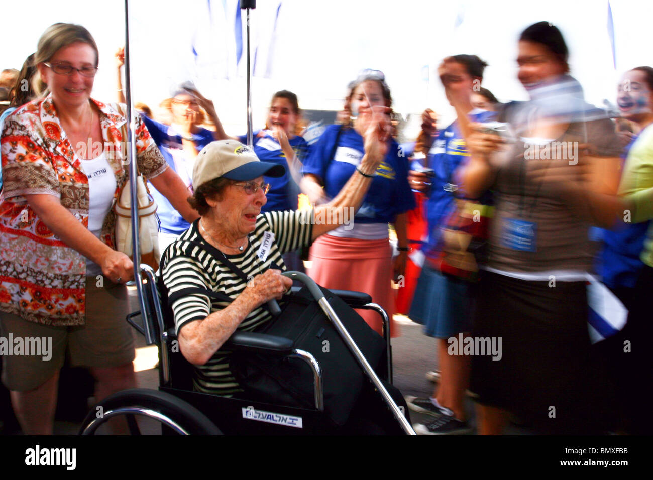 Israel Ben Gurion Airport New Immigrants From Usa Arrive In Israel