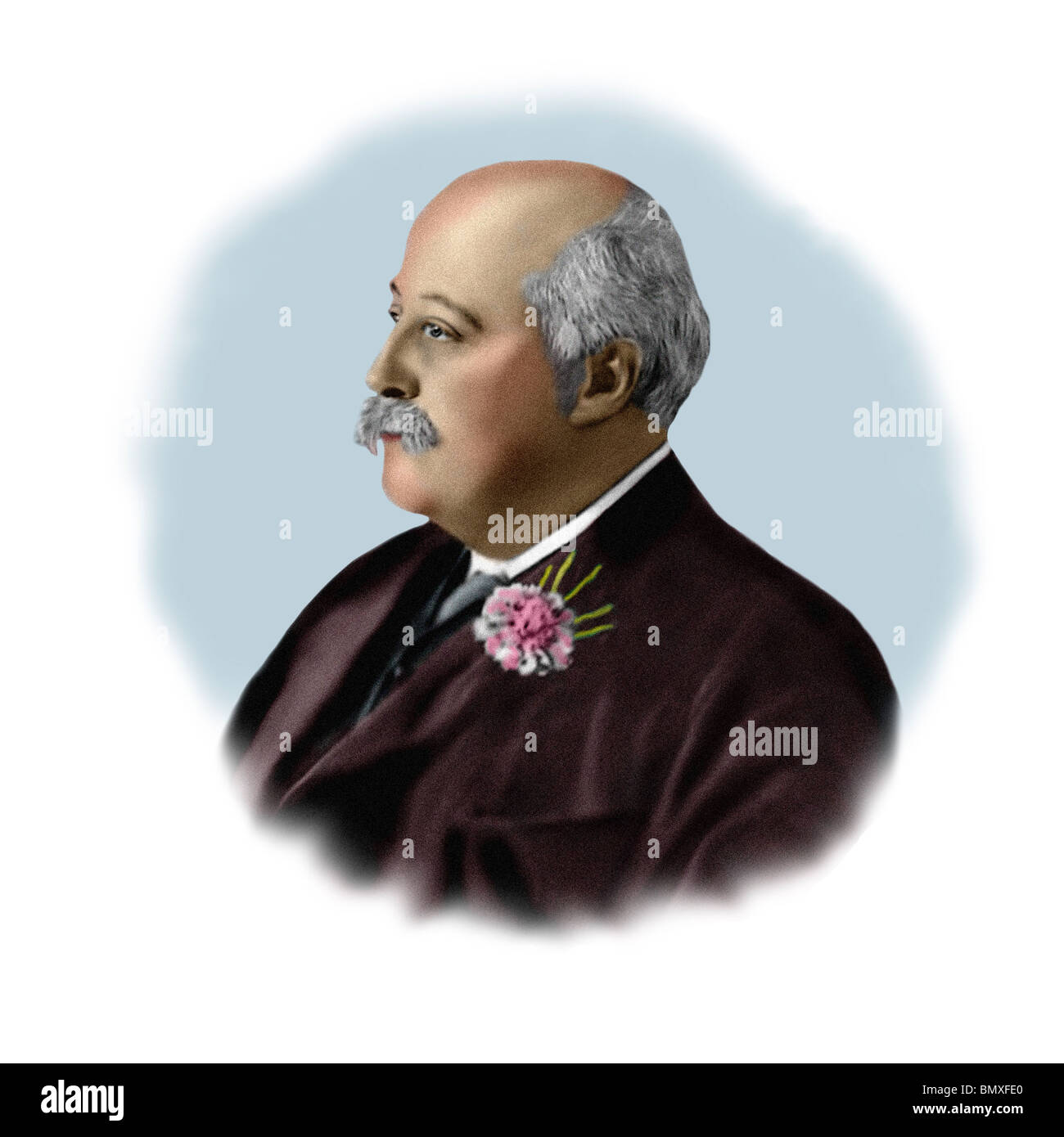 Hubert Parry 1848 1918 English Composer Modern Vignette after a ...