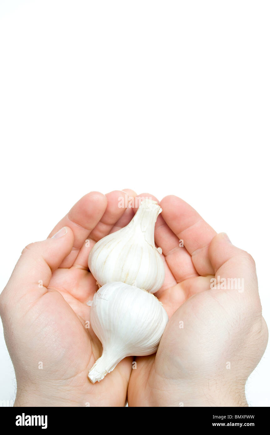 Garlic person hi-res stock photography and images - Alamy