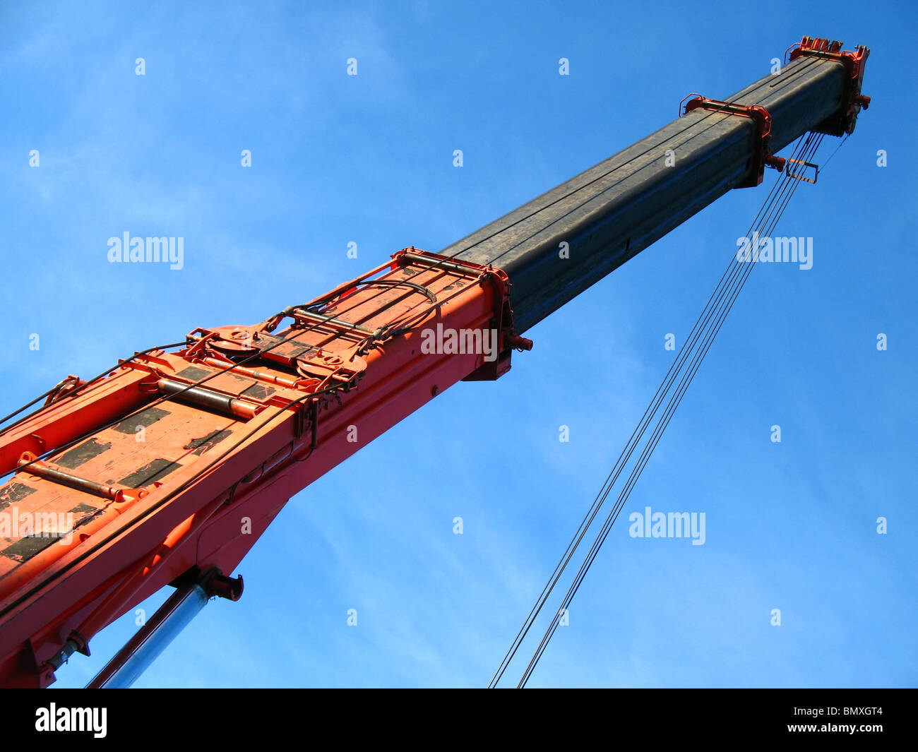 Crane boom extended hi-res stock photography and images - Alamy