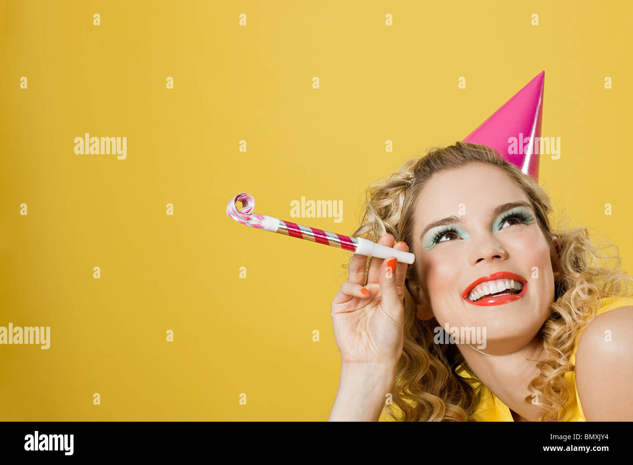 Party blower hi-res stock photography and images - Alamy