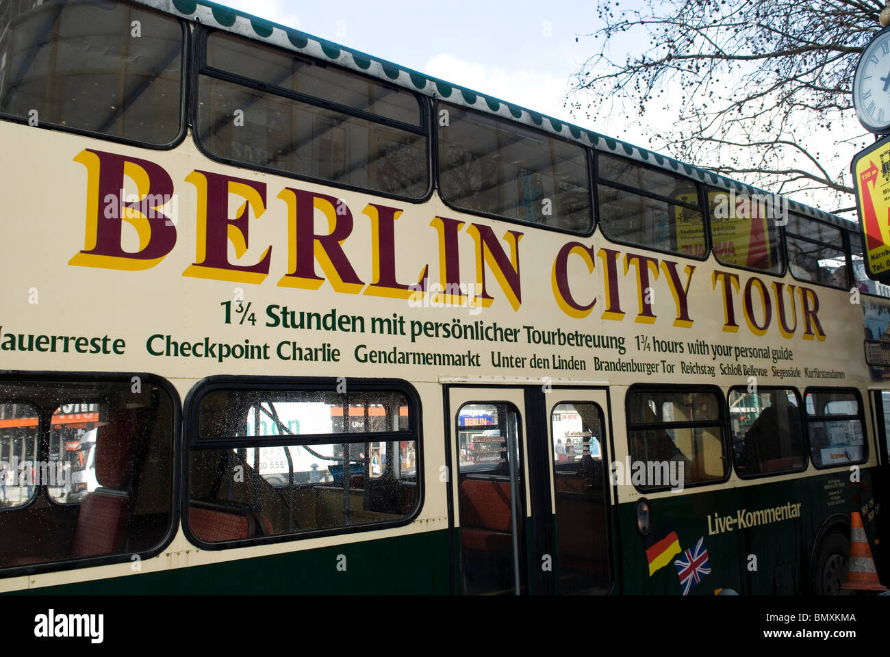 Berlin city tour bus Berlin Germany Stock Photo - Alamy