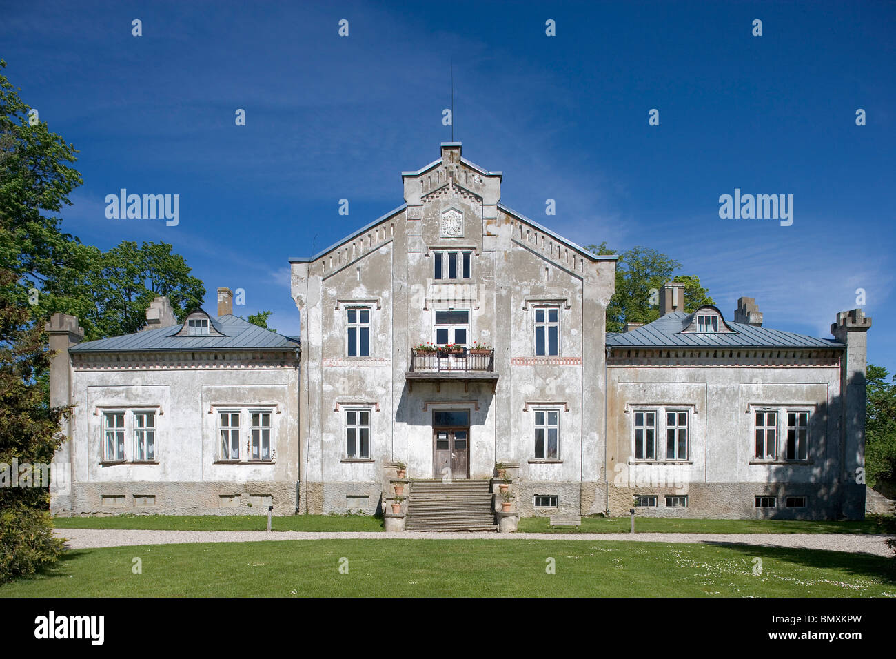 Estonia,Muhu Island,Padaste Manor,traditional houses Stock Photo - Alamy