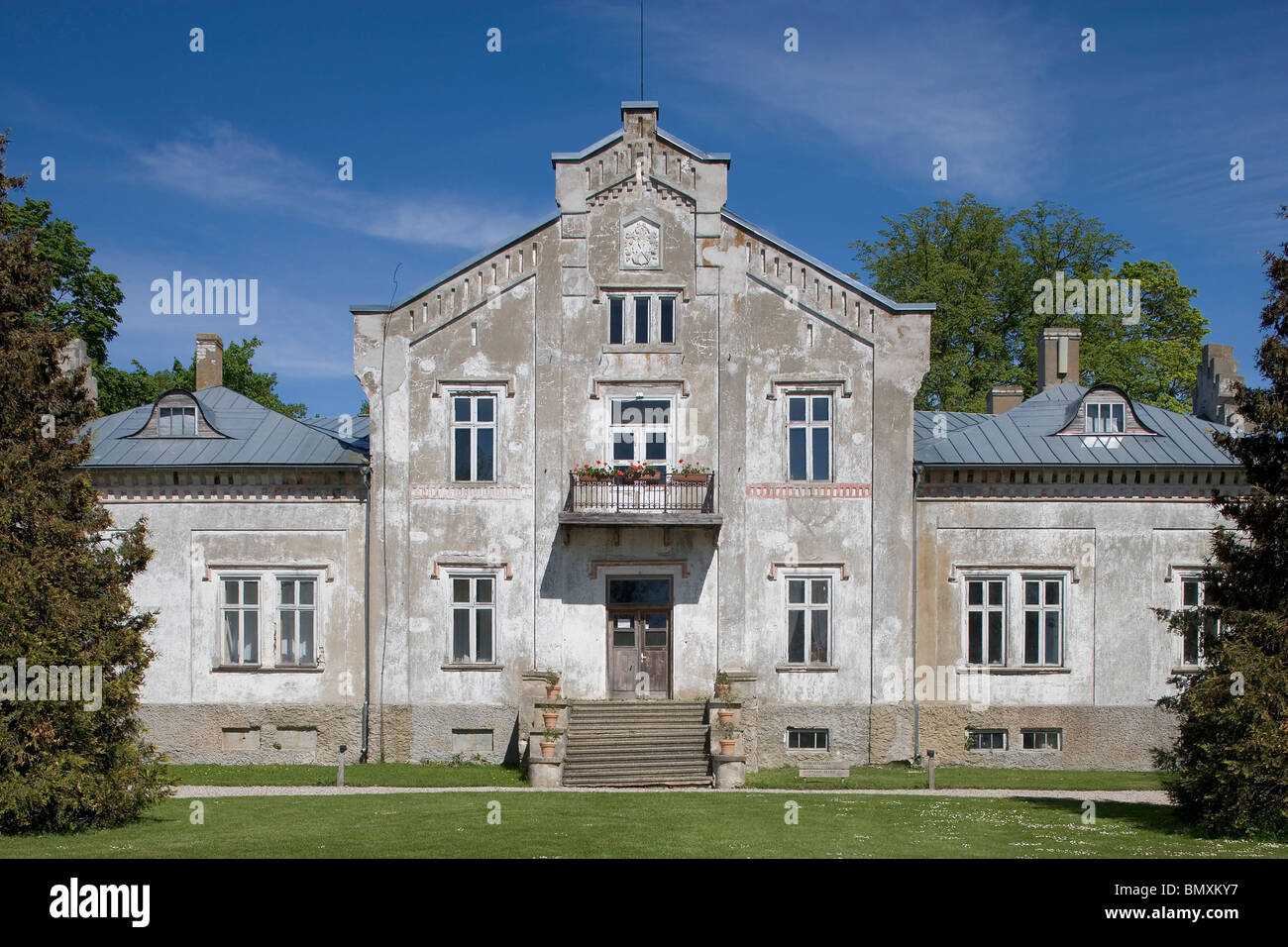 Estonia,Muhu Island,Padaste Manor,traditional houses Stock Photo - Alamy