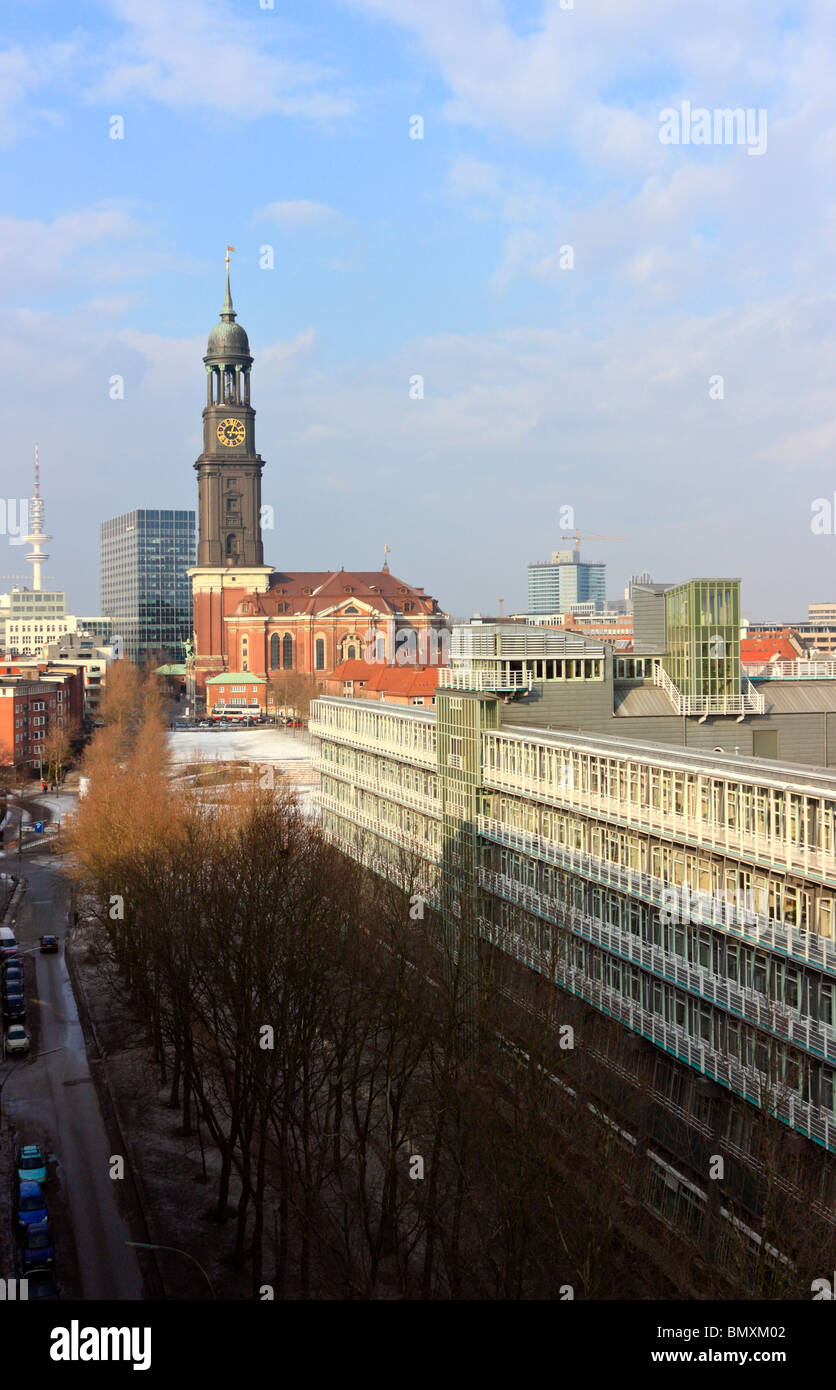 St michaelis tower hi-res stock photography and images - Alamy
