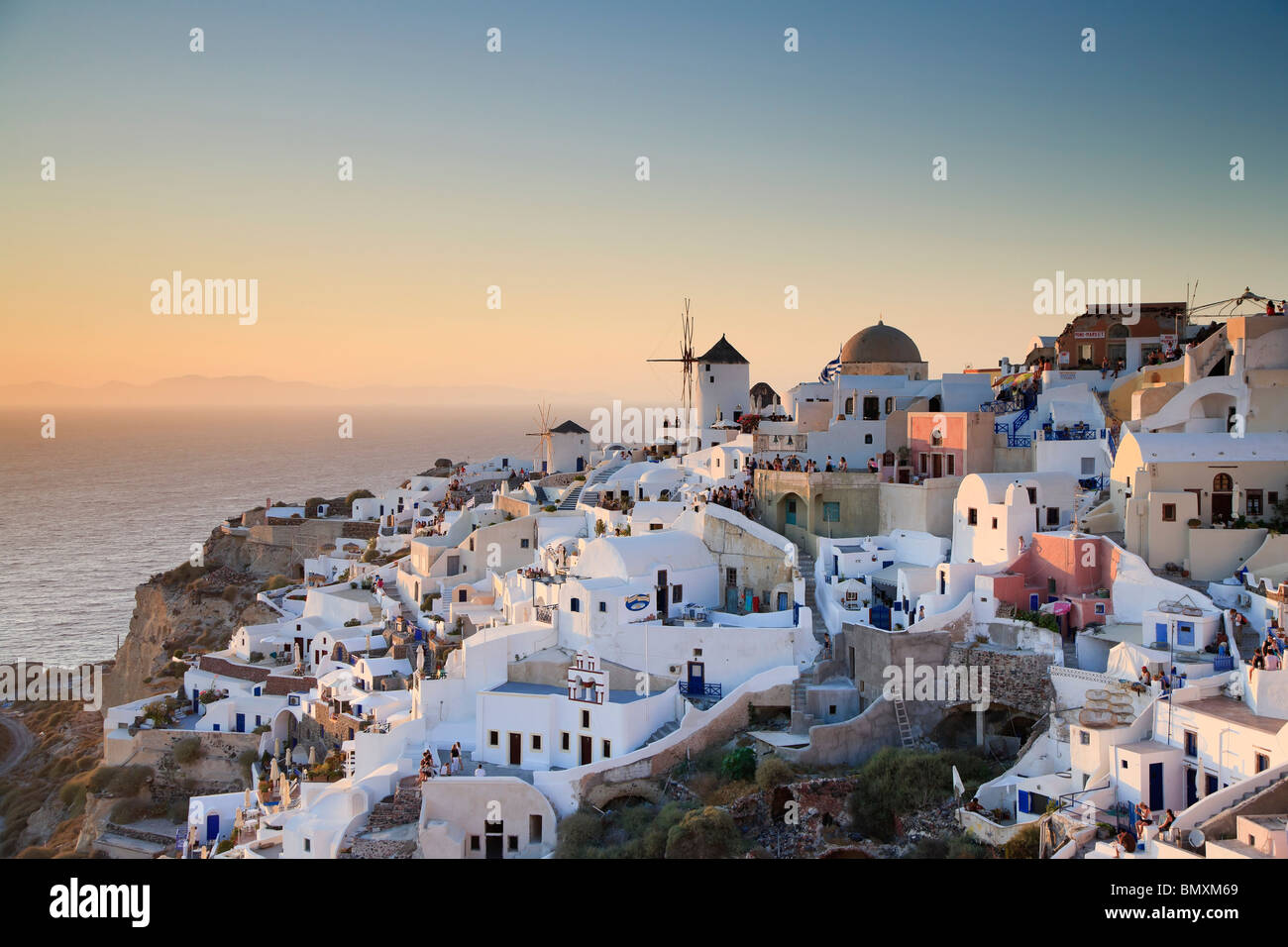 Caldera view buildings hi-res stock photography and images - Alamy