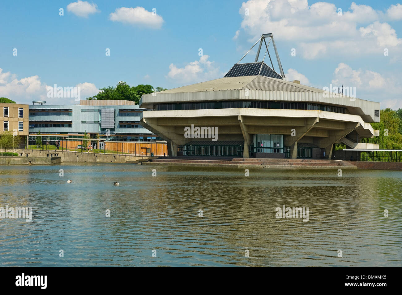 Central Hall building on York University campus buildings Heslington ...