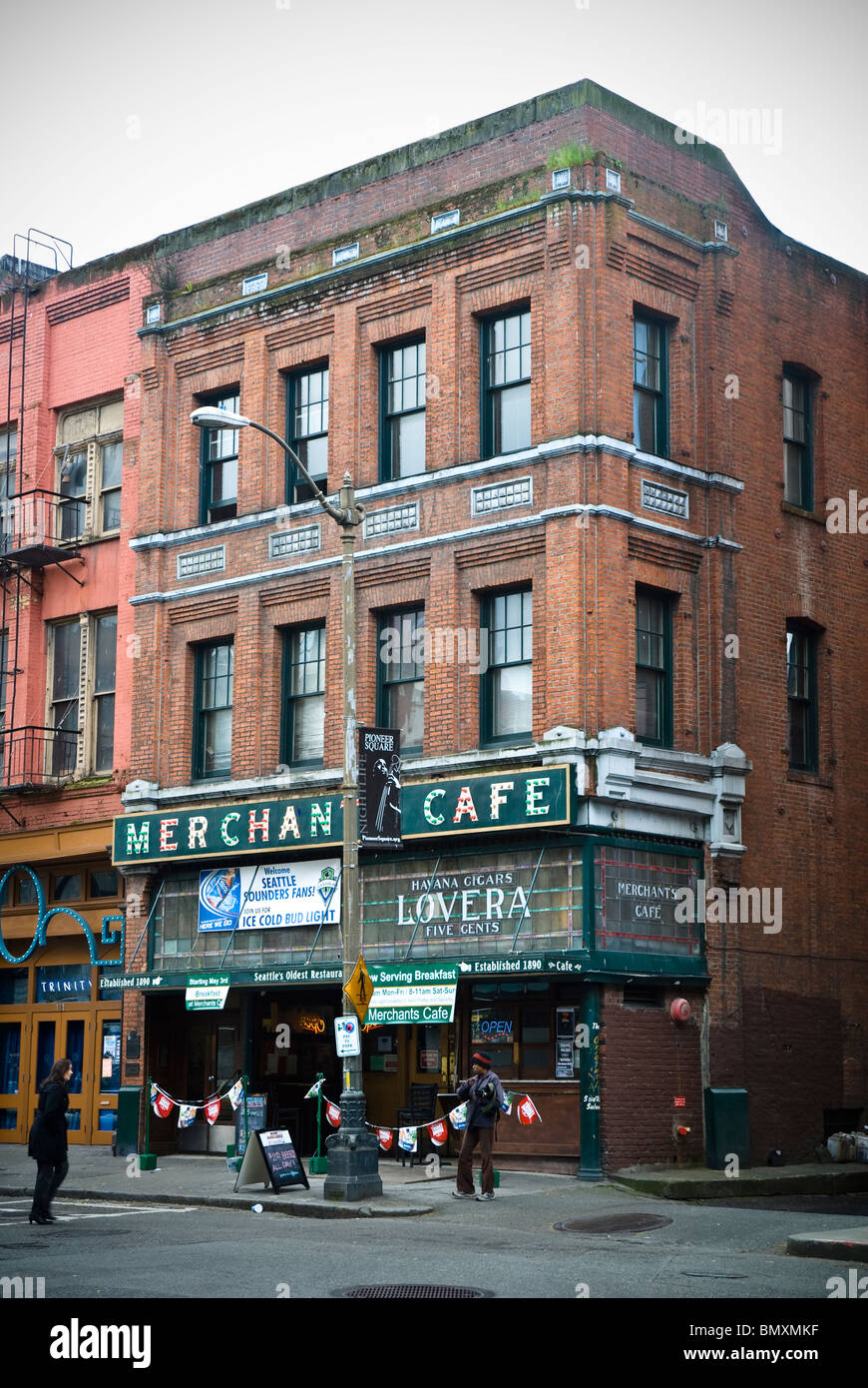 Seattle underground city hi-res stock photography and images - Alamy