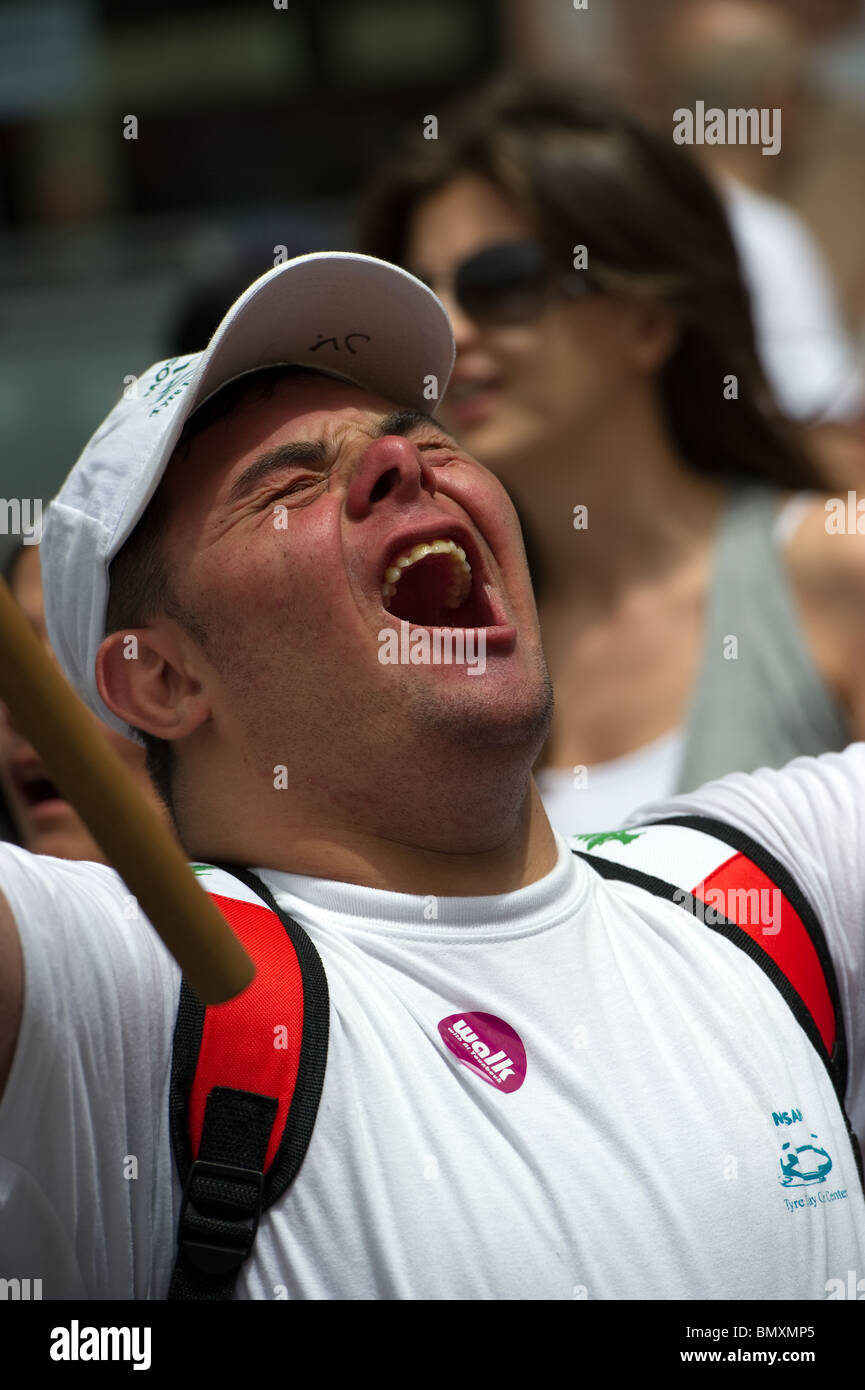 disabled man portraiture Stock Photo - Alamy
